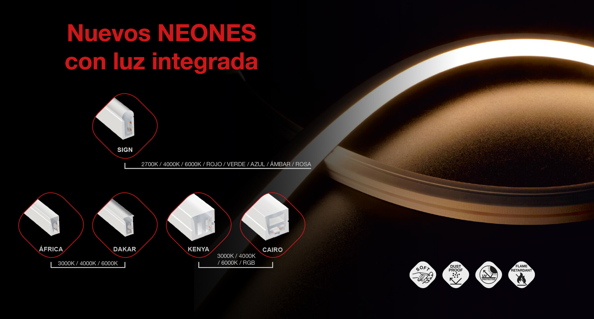 LUZ NEGRA- Soluciones profesionales en iluminación lineal