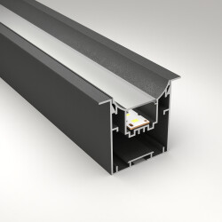 Big profiles for recessing | Luz Negra