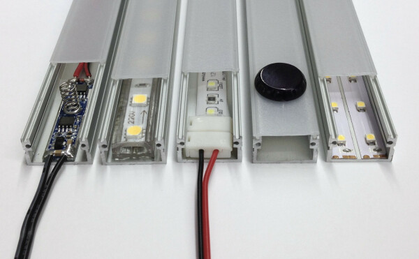 KIT LED PROFILES CCT-RGB-RGBW | Luz Negra